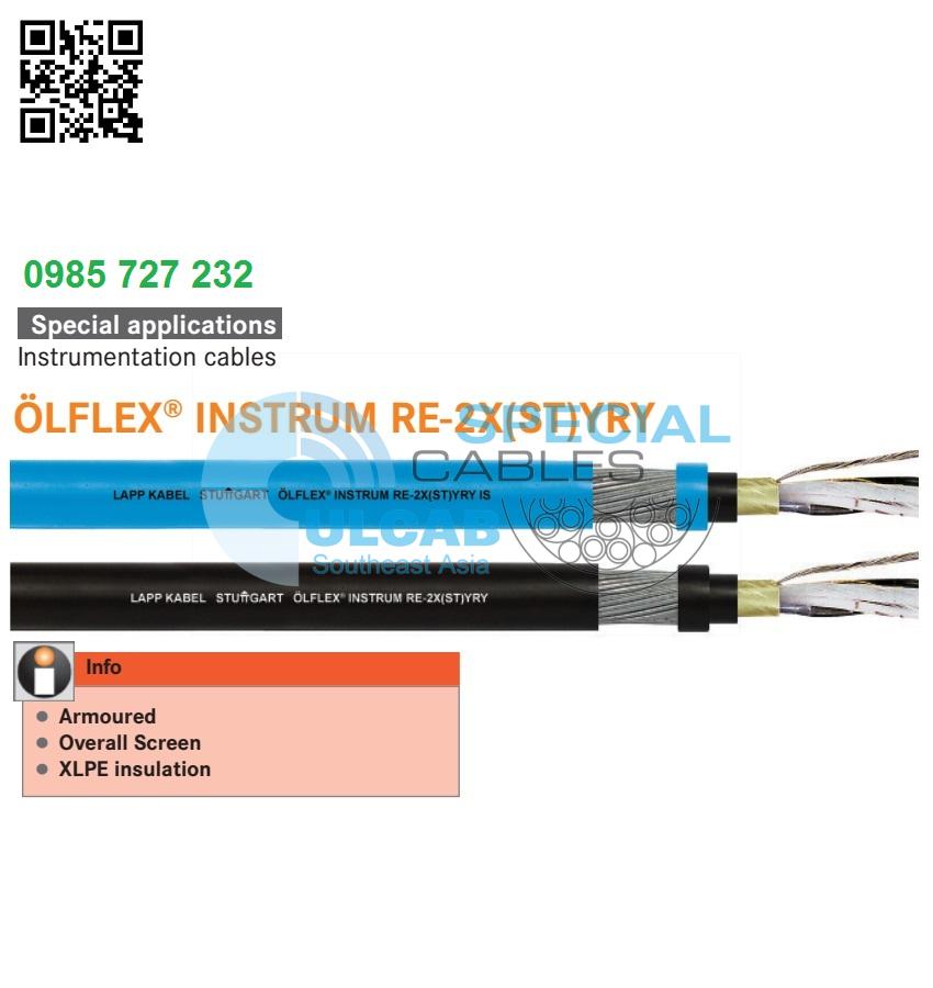Cáp LAPP KABEL ÖLFLEX® INSTRUM RE-2X(ST)YRY | Chính Hãng - Giá Tốt Nhất ...