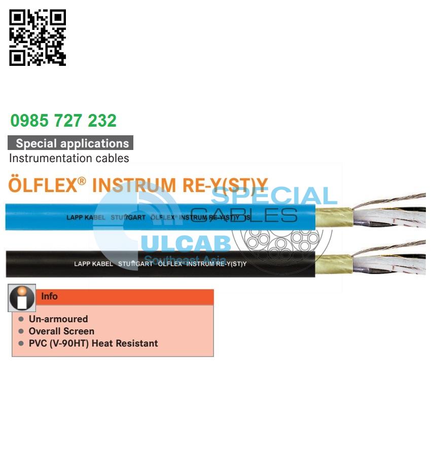 Cáp LAPP KABEL ÖLFLEX® INSTRUM RE-Y(ST)Y | Chính Hãng - Giá Tốt Nhất ...