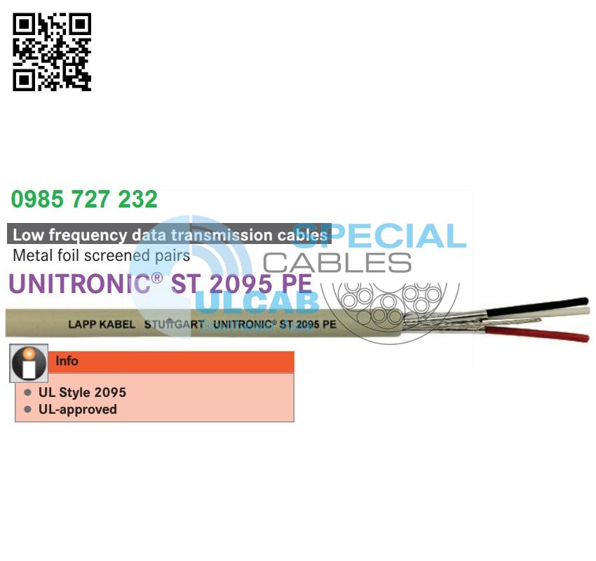 Cáp LAPP KABEL UNITRONIC® ST 2095 PE - ulcab.com.vn