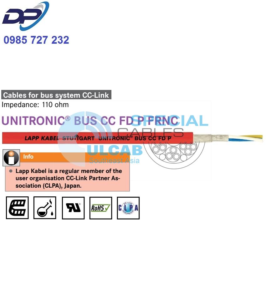 Cáp LAPP KABEL UNITRONIC® BUS CC FD P FRNC | Chính Hãng - Giá Tốt Nhất ...