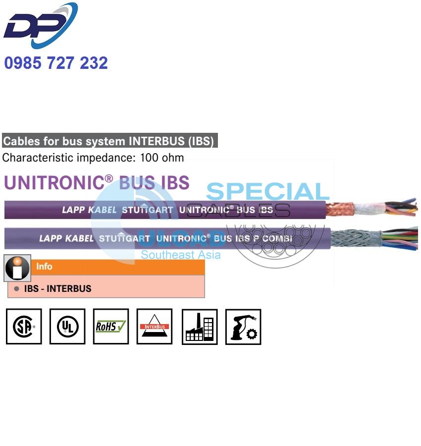 Cáp LAPP KABEL UNITRONIC® BUS IBS | Chính Hãng - Chống Nhiễu - Giá Tốt ...