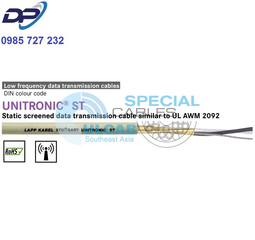 Cáp LAPP KABEL UNITRONIC® ST | Chính Hãng - Chống Nhiễu - Giá Tốt Nhất ...