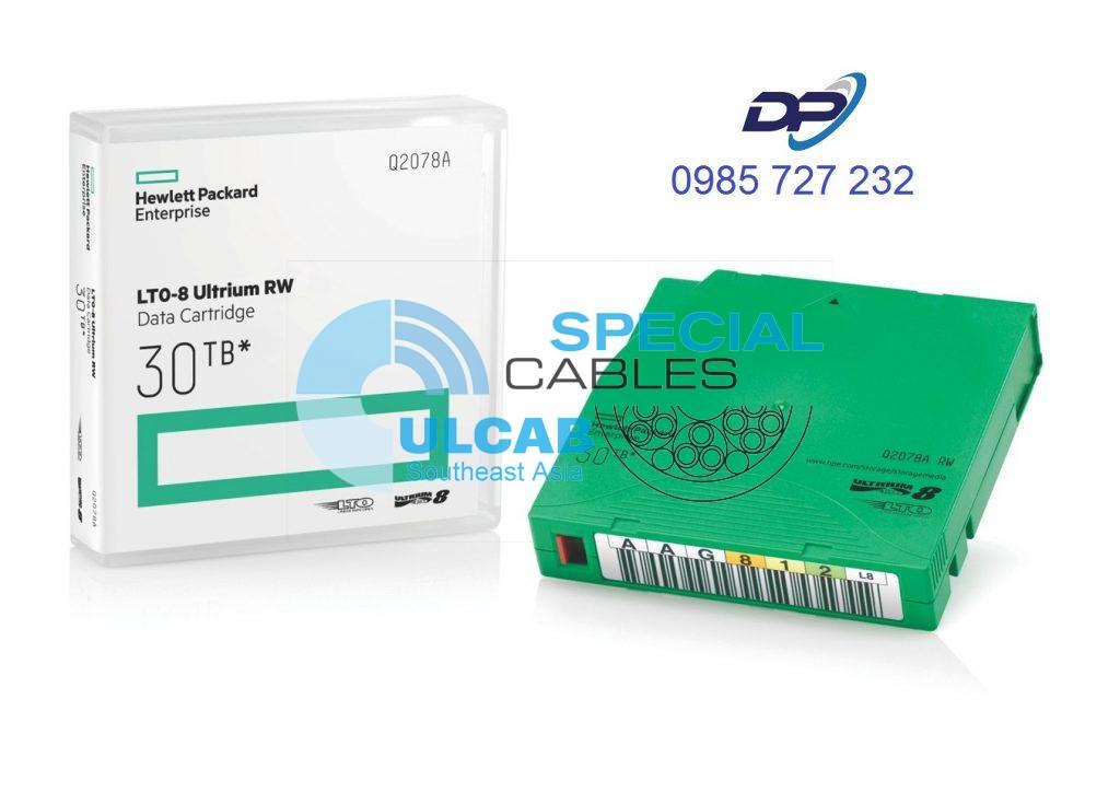 Băng Từ (Q2078A) HPE LTO8 Ultrium 30TB RW Data Cartridge | Chính Hãng ...