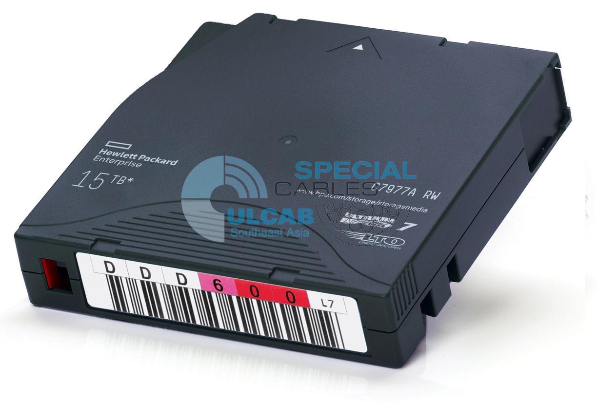Băng Từ (C7977AL) HPE LTO 7 Tapes Custom Labeled Data Cartridge with ...